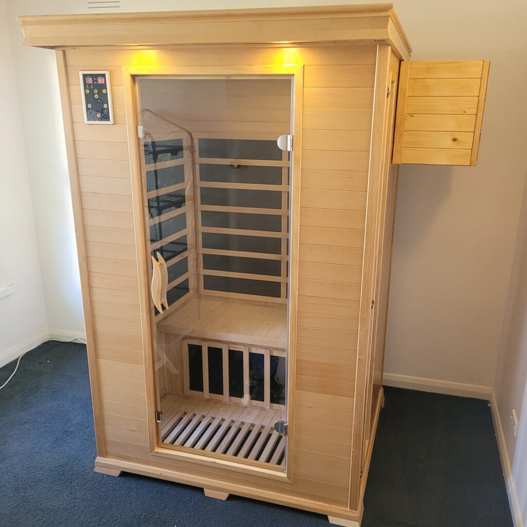 Salt Therapy Sauna with Salt Diffuser System. For Home Use or Expansion ...
